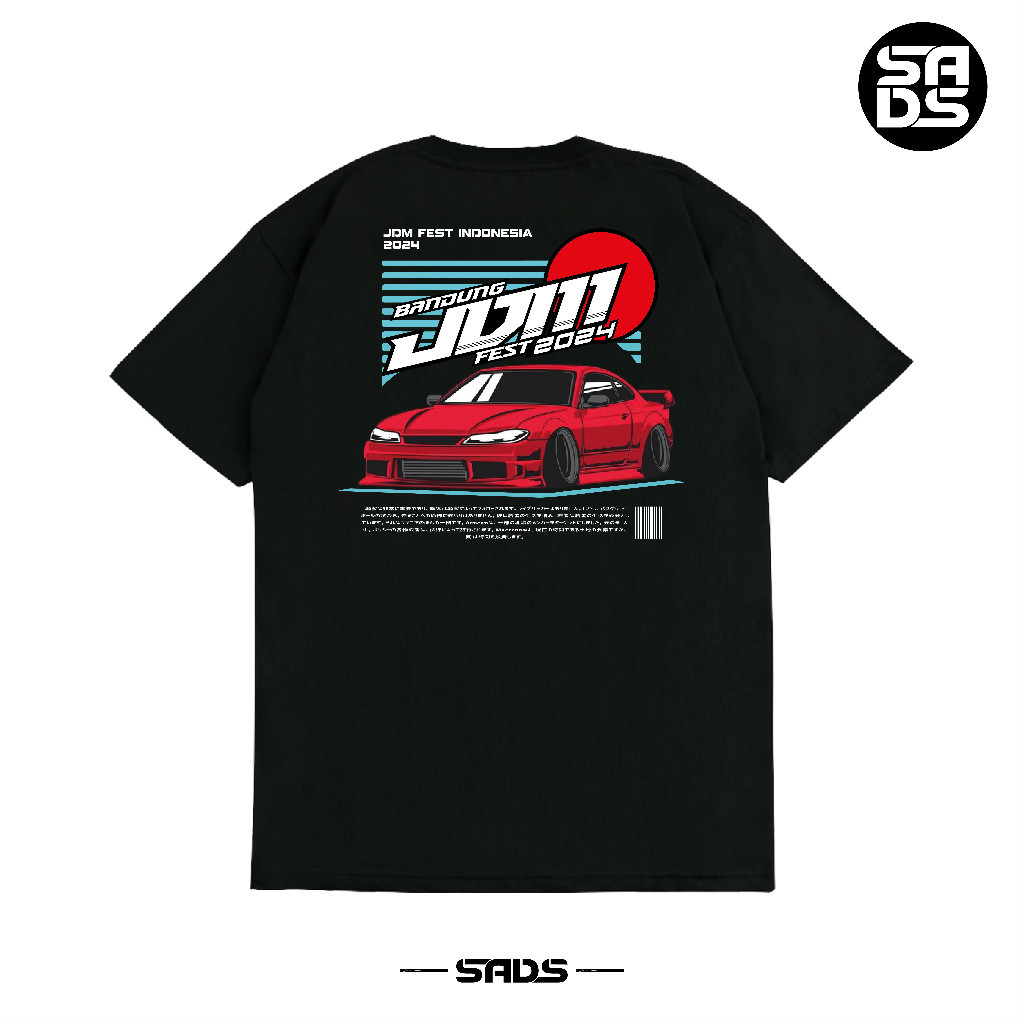 Jual Tshirt Kaos JDM Fest 2024 Bandung JDM Japan Car Premium Quality ...