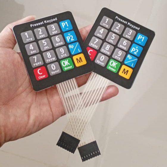 Jual Keypad Pom Mini Digital Tombol Untuk Cpu Pertamini Custom Sticker