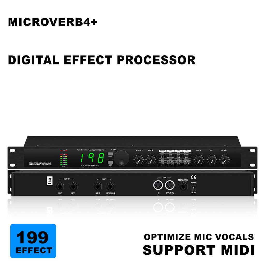 Jual EFEK VOCAL MICROVERB 4+ EFFECT VOCAL KUPING BESI AUDIO effector ...