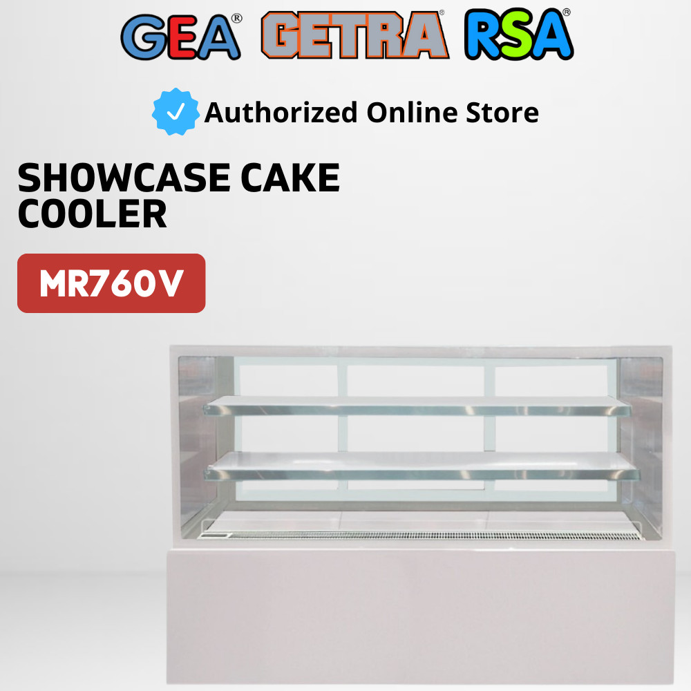 Jual GEA MR760V MR 760V SHOWCASE CAKE KULKAS PENDINGIN KUE | Shopee Indonesia