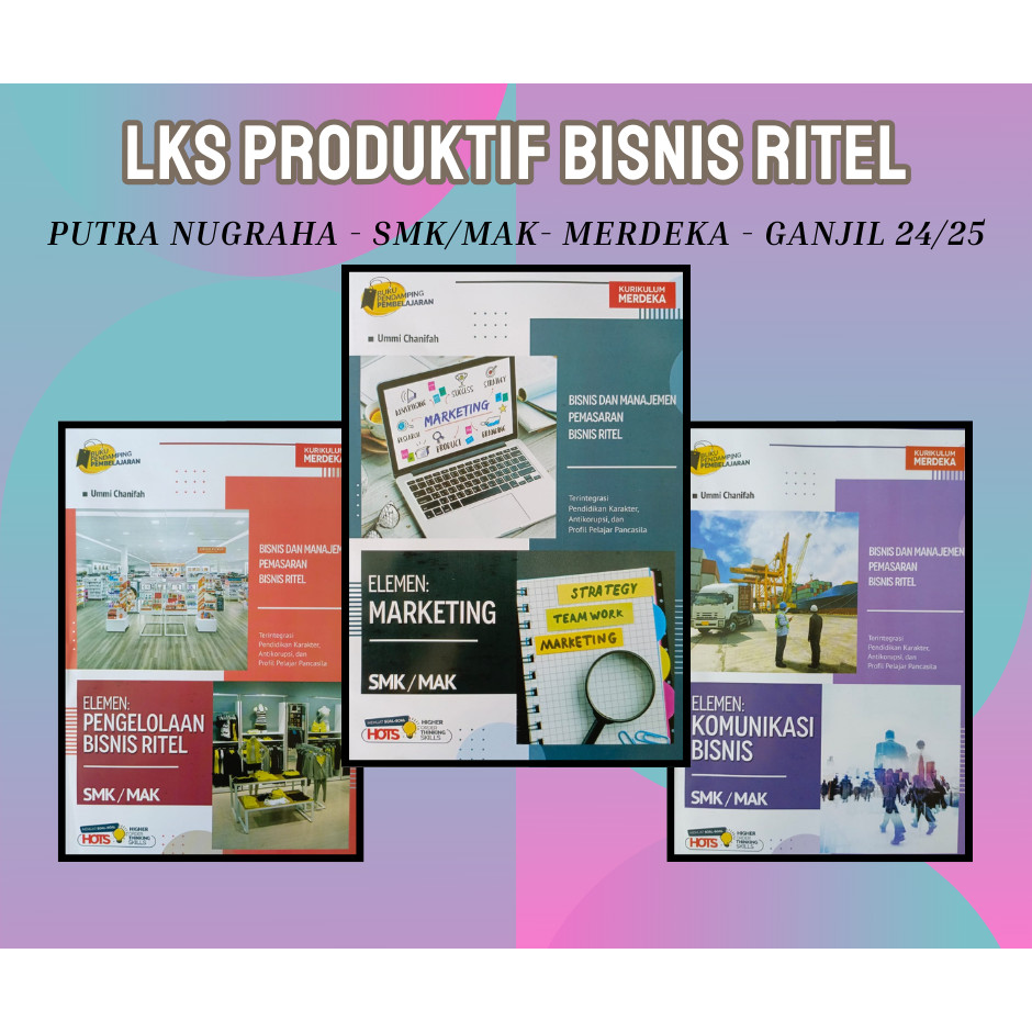 Jual Buku LKS Produktif Bisnis Ritel SMK/MAK Putra Nugraha Merdeka ...