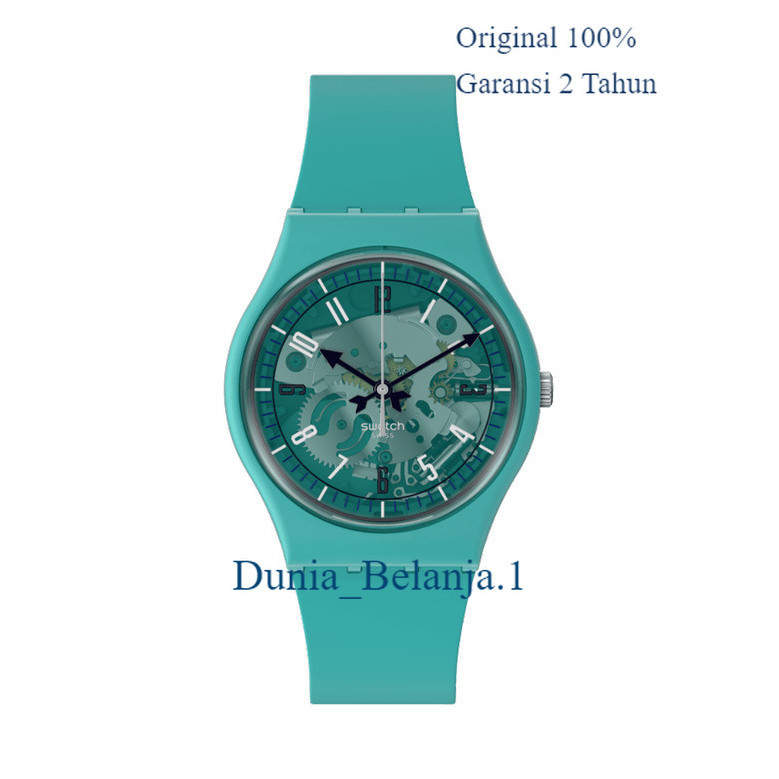 Jual Original 100%!! SWATCH SO28G108 PHOTONIC TURQUOISE Jam Tangan ...
