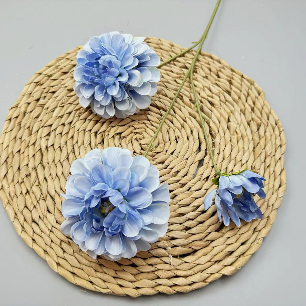 Jual IN GOOD - C02 ANXI 65cm Artificial Bunga Mawar 3 Cabang 3 Kuntum ...