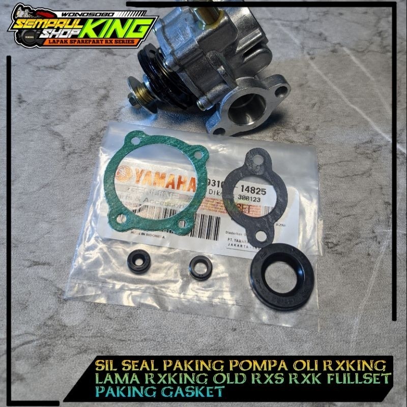 Jual Sil seal Pompa oli Samping Rx king lama rxking old Rxs Rxk Fullset ...