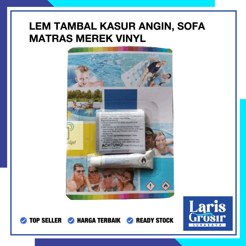 Jual Lem Tempel Penambal / Repair Kit Patch Bestway 62068 | Shopee ...