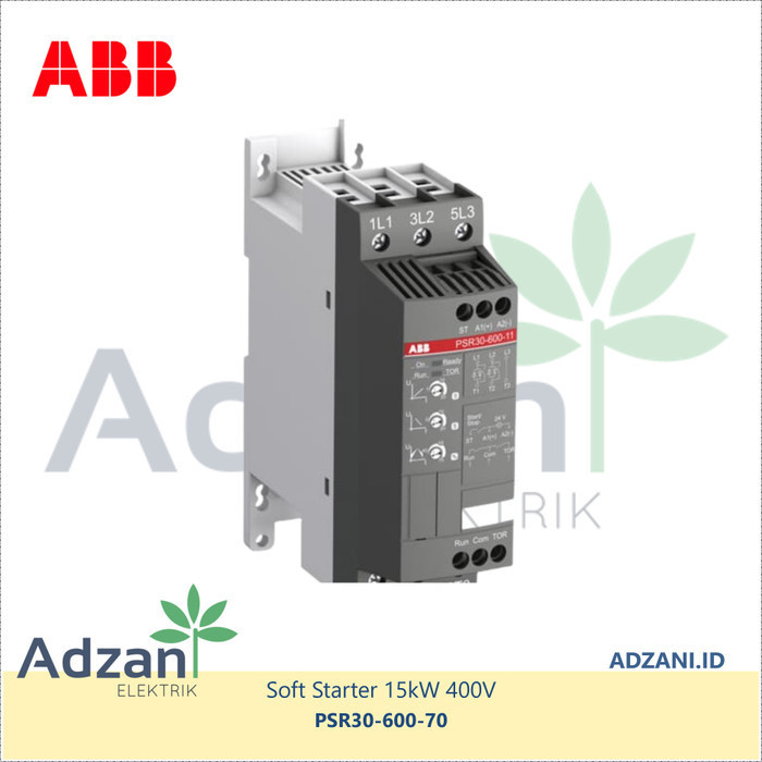 Jual ABB Soft Starter PSR30-600-70 15KW PSR 1SFA896109R7000 400V motor | Shopee Indonesia
