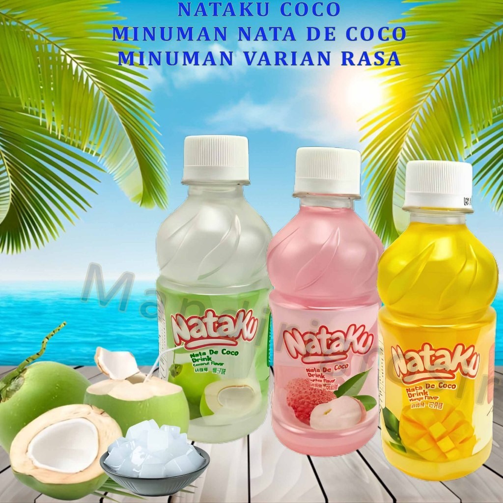Jual Nataku Nata De Coco Drink 250 Ml | Shopee Indonesia