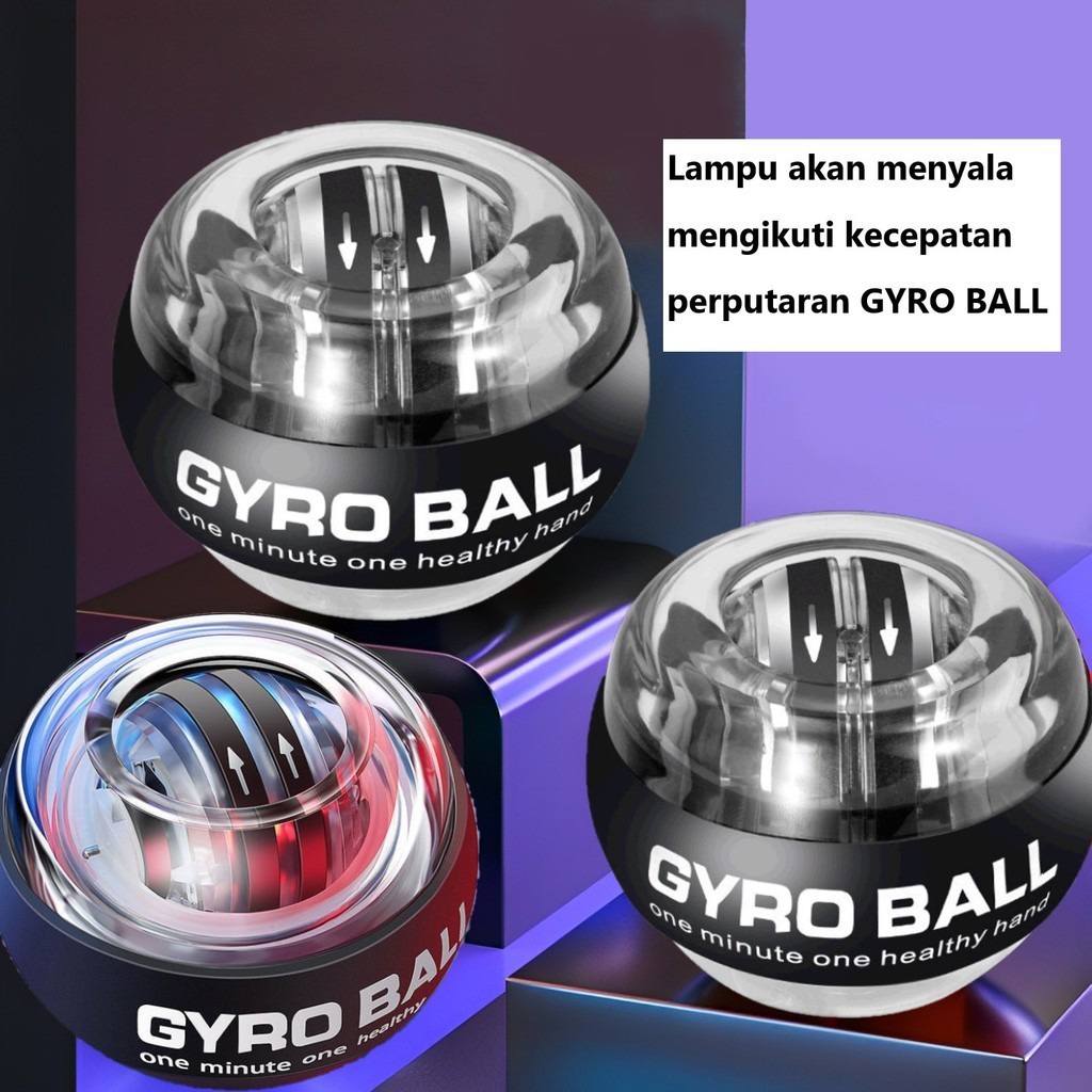 Jual Gyro Ball Spinner - Power Wrist Ball - Alat Olahraga Kesehatan ...