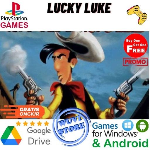 Jual Game PC Lucky Luke Emulator PS1 | Bisa Main di Android atau PC ...