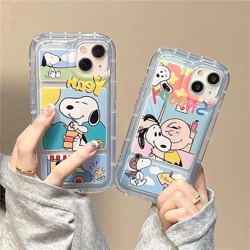 Jual Peluk snoopy transparan soft case Samsung a15 a55 a35 a25 a14 a05s a04 a05 a24 a50 a04 a04E ...