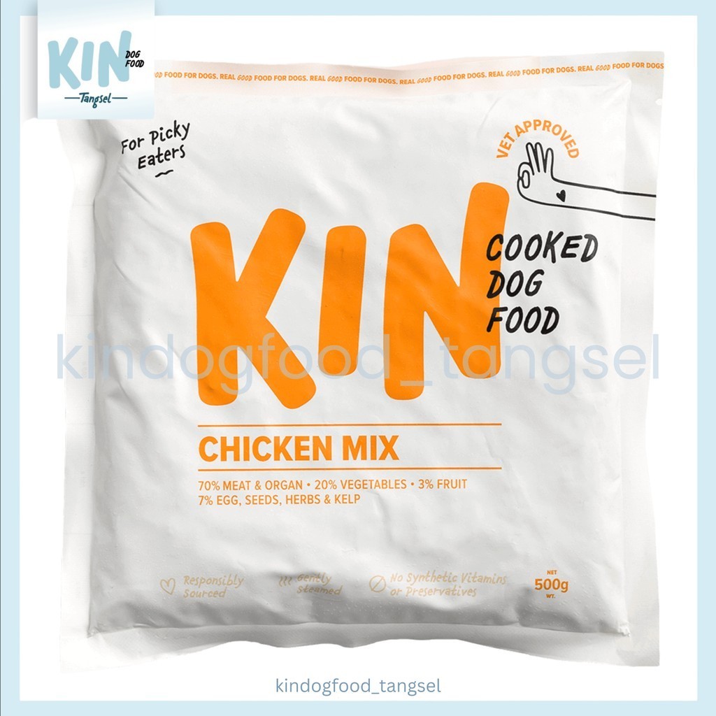 Jual CHICKEN MIX (Cooked) - KIN DOG FOOD | Shopee Indonesia