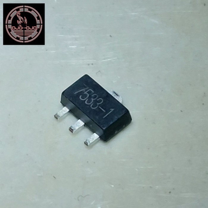 Jual 7533-1 Sot-89 SOT SMD UMW HT7533-1 IC Regulator LDO 3,3V 3.3V ...