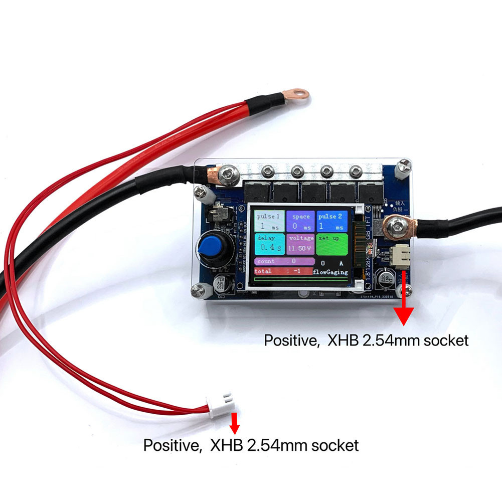 Jual Mini Spot Welder Control Board Adjustable Digital Display Spot ...