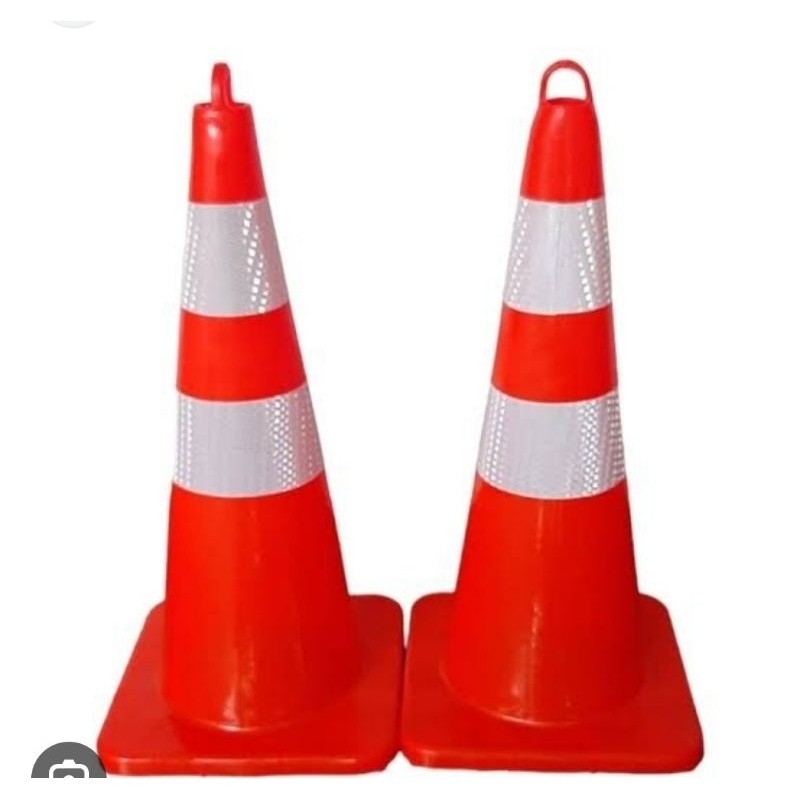 Jual safety traffic cone kerucut lalu lintas 70cm | Shopee Indonesia
