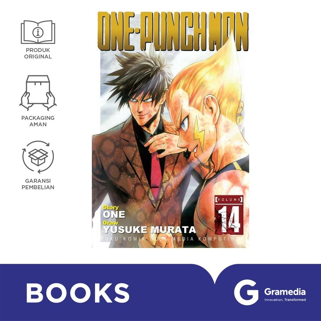 Jual One Punch Man 14 (One & Yusuke Murata) | Shopee Indonesia