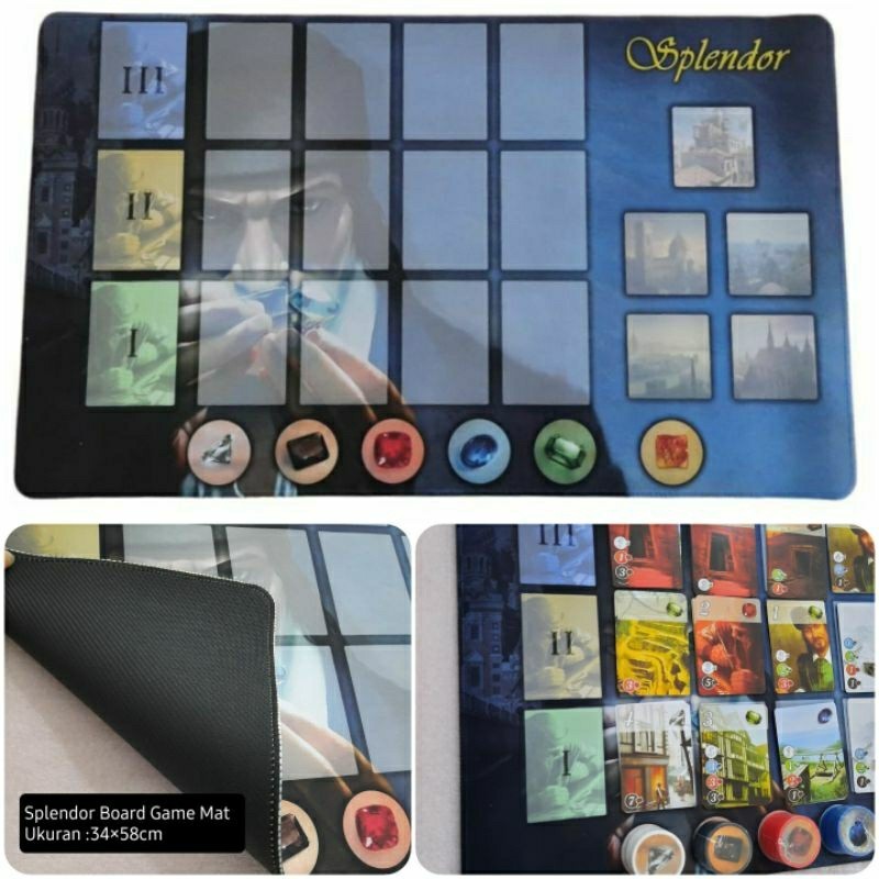 Jual Splendor Board Game Mat Alas Main Karpet | Shopee Indonesia