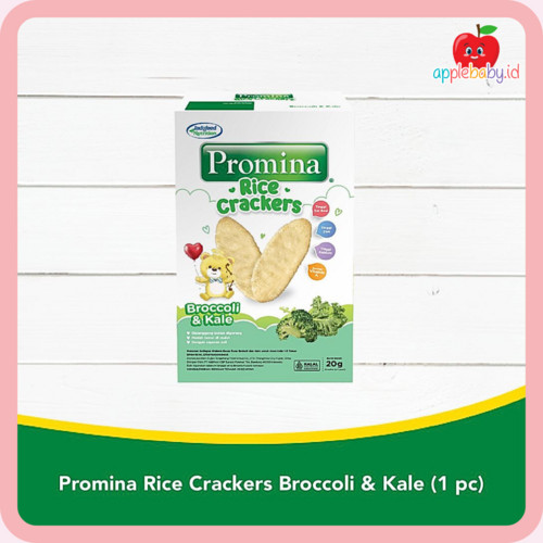 Jual Promina Rice Crackers Broccoli And Kale 20g Cemilan Bayi Cracker ...