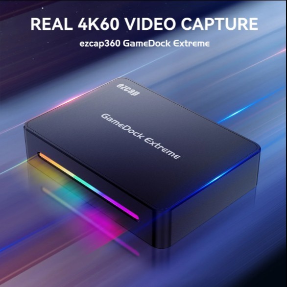 Jual EZCAP 360 HDMI VIDEO CAPTURE USB 3.2 GAMEDOCK EXTREME VRR 4K60 ...