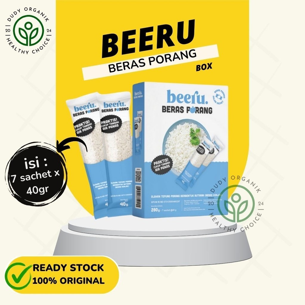 Jual Beeru Beras Porang Box - Shirataki Konjac Rice | Shopee Indonesia
