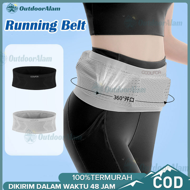 Jual Running Belt Sabuk Tas Pinggang Lari Jogging Sport Waist Bag Tas ...
