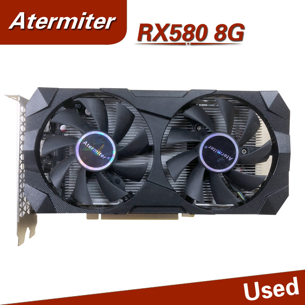 Jual Atermiter AMD RX580 8Gb Video Card GDDR5 GPU RX 580 8GB 256Bit ...