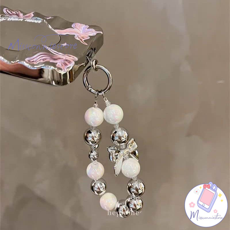 Jual Missconnie Fashion Retro Mewah Mutiara Putih Bads Busur Gelang ...