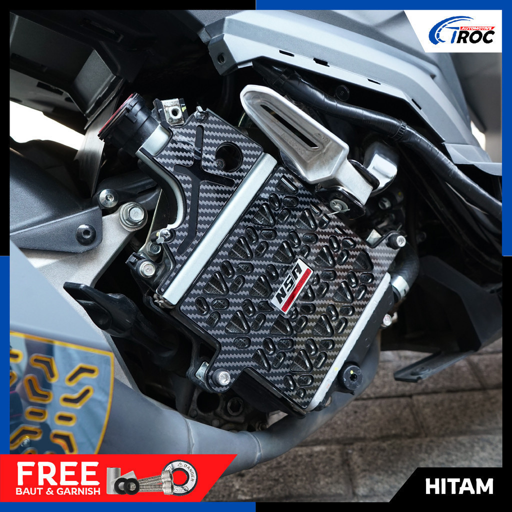 Jual COVER RADIATOR TRIANGLE CARBON SERIES VARIO 160 PCX 160 ADV NMAX ...