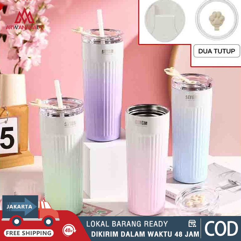 Jual Termos Stainless Steel Coffee 500ML Kopi Botol Minum My Bottle ...