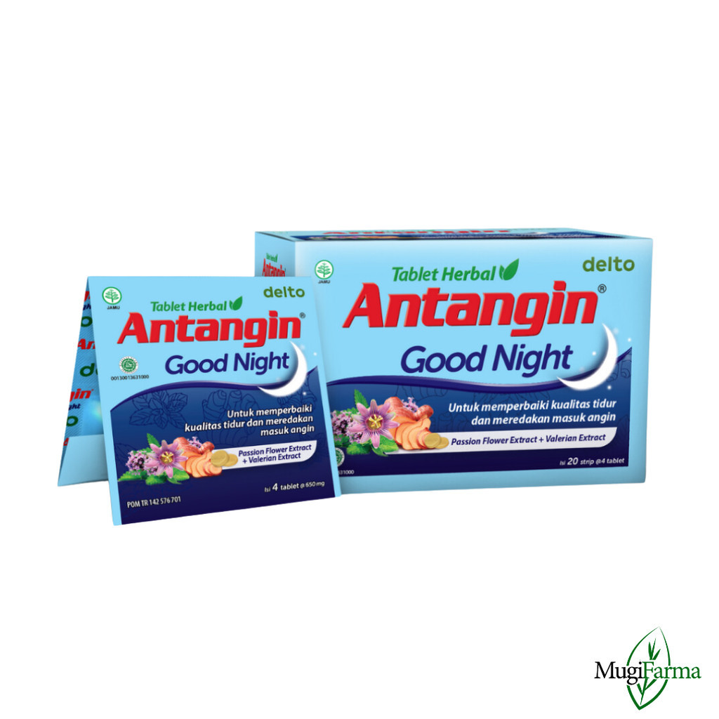 Jual Antangin Good Night Tablet (1 Box Isi 20 Strip @4 Tablet ...