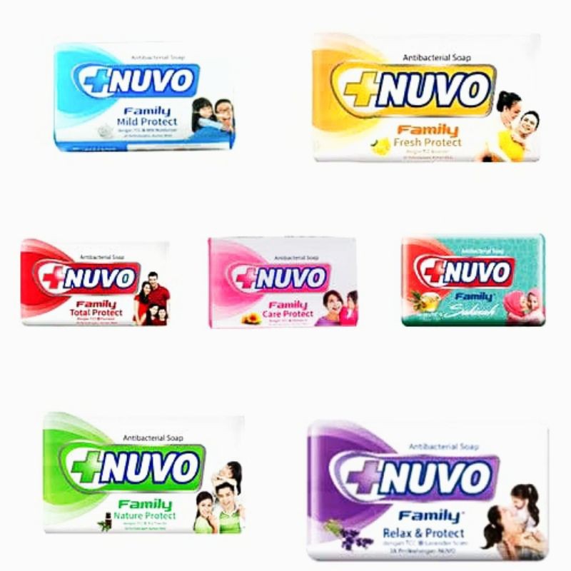 Jual NUVO bar soap 72gr sabun mandi body wash all variant | Shopee ...