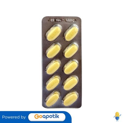 Jual Lapistan 500 Mg Strip 10 Kaplet | Shopee Indonesia