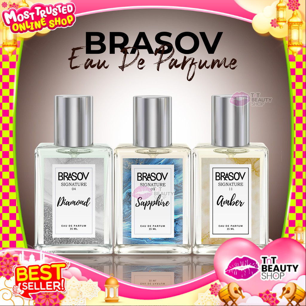 Jual BRASOV Parfum Pria 35 ML Eau De Parfume Signature Parfum Spray ...