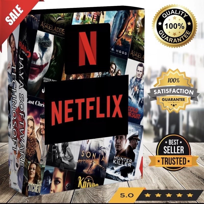 Jual NETFLIXX PREMIUM 1 BULAN - 1 TAHUN ANTI HOLD TANPA VPN TERMURAH 4K UHD FULL GARANSI ...