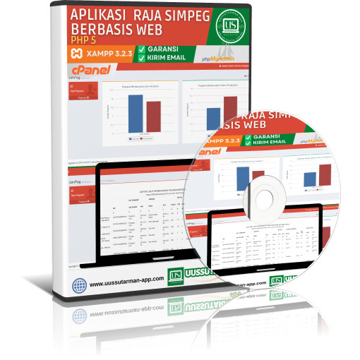 Jual Aplikasi Raja Simpeg Berbasis Web - xampp3.2.3/hosting/php5 | Shopee Indonesia
