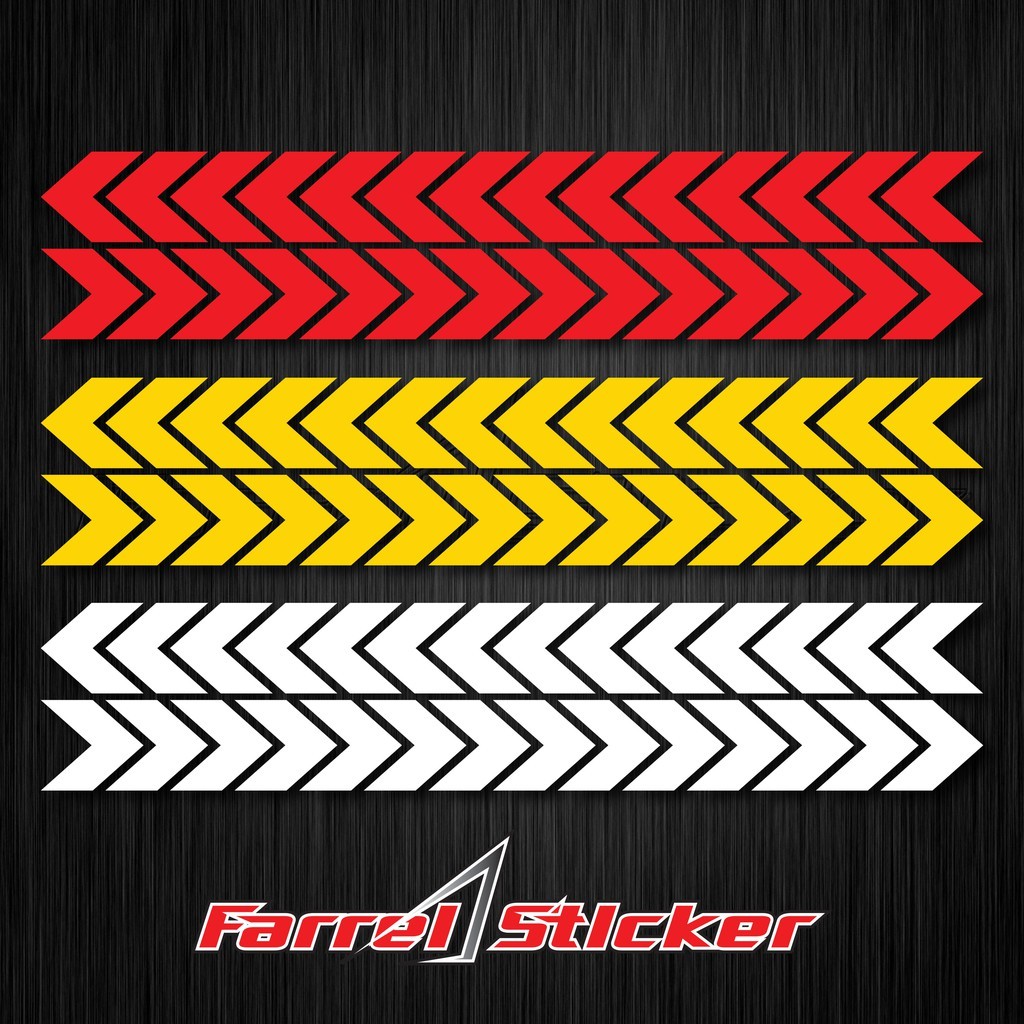 Jual Sticker Panah Stiker Box Givi Kappa Shad | Shopee Indonesia
