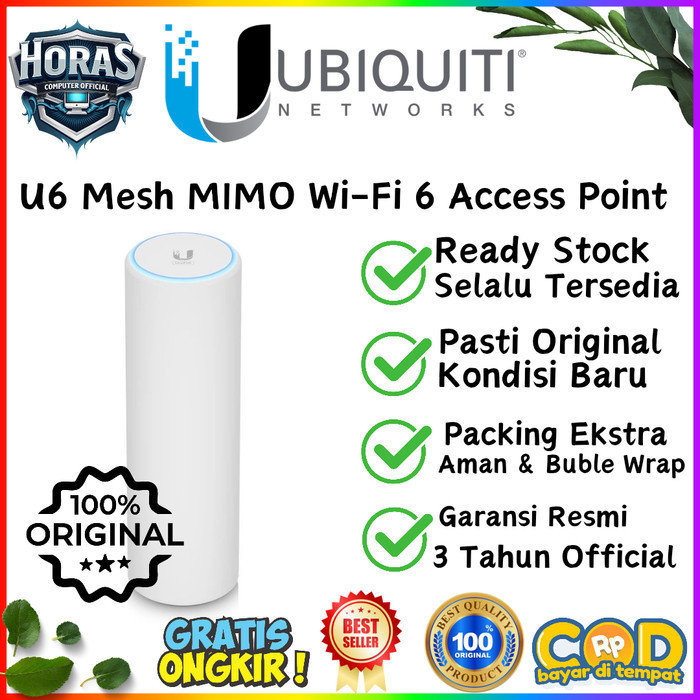 Jual Ubiquiti U6-Mesh UniFi 6 Mesh Dual Band Wi-Fi 6 MU-MIMO Access ...
