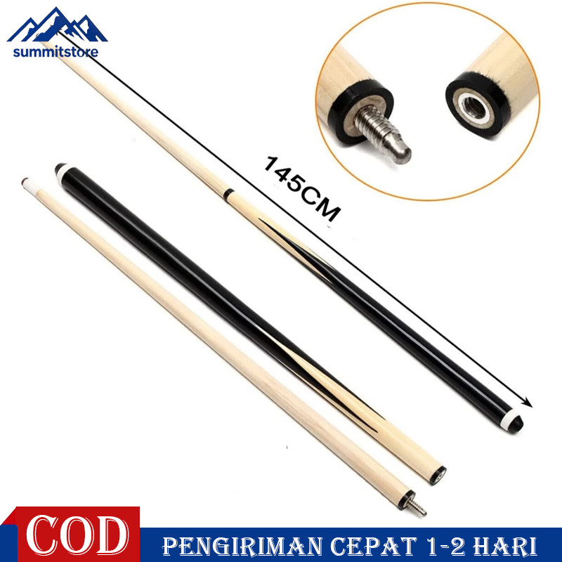 Jual 145cm Gaya Amerika Stick Billiard 13mm Stik Billiard Sambung 2 ...