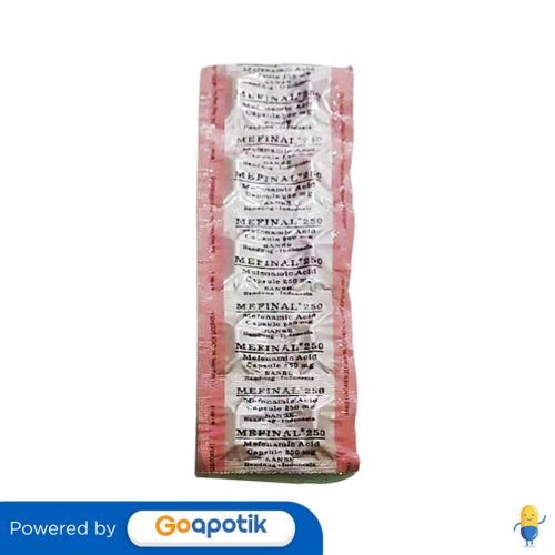 Jual Mefinal 250 Mg Strip 10 Kapsul | Shopee Indonesia