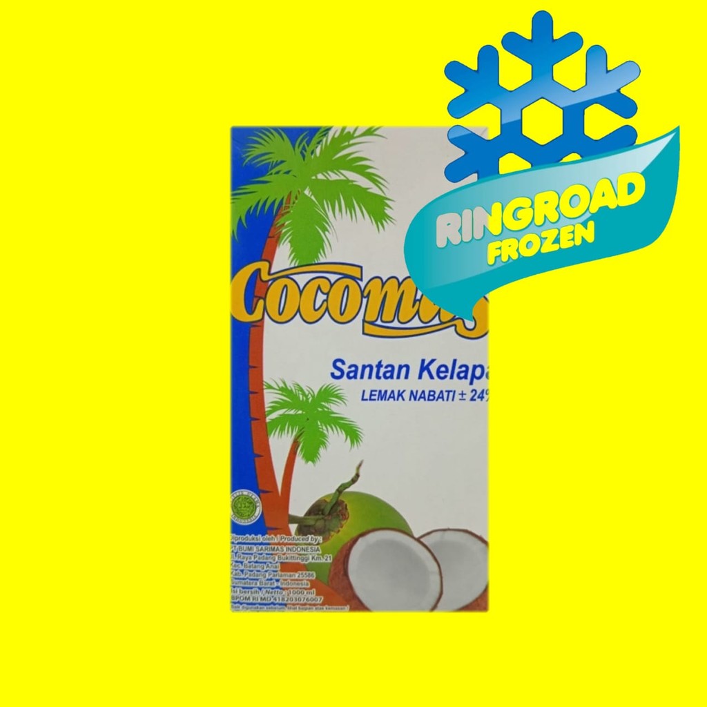 Jual COCOMAS SANTAN KELAPA 1000 ML | Shopee Indonesia