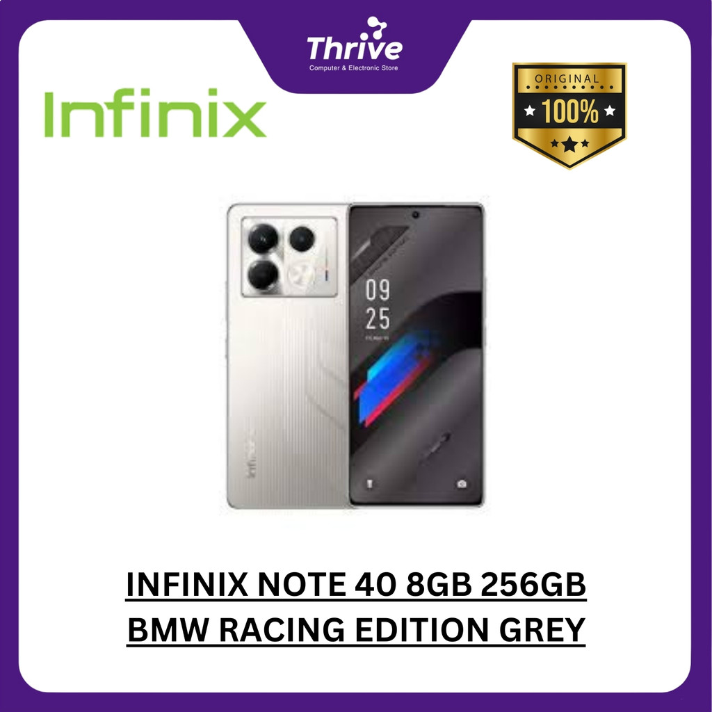 Jual INFINIX NOTE 40 8GB 256GB BMW RACING EDITION GREY | Shopee Indonesia