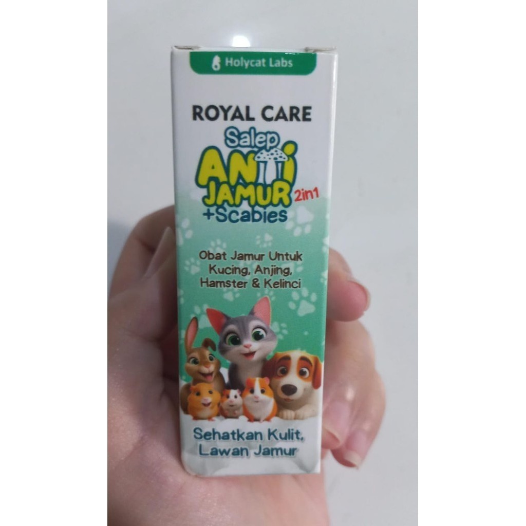 Jual salep jamur ROYAL CARE SALEP JAMUR Kucing Anjing Scabies 15 gr ...