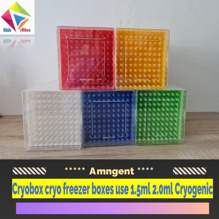 Jual Cryobox cryo freezer boxes use 1.5ml 2.0ml Cryogenic Vial Storage ...