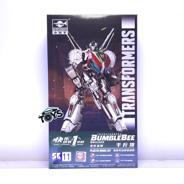 Jual Trumpeter Wheeljack Bumblebee Movie Series Smart Kit Transformers ...
