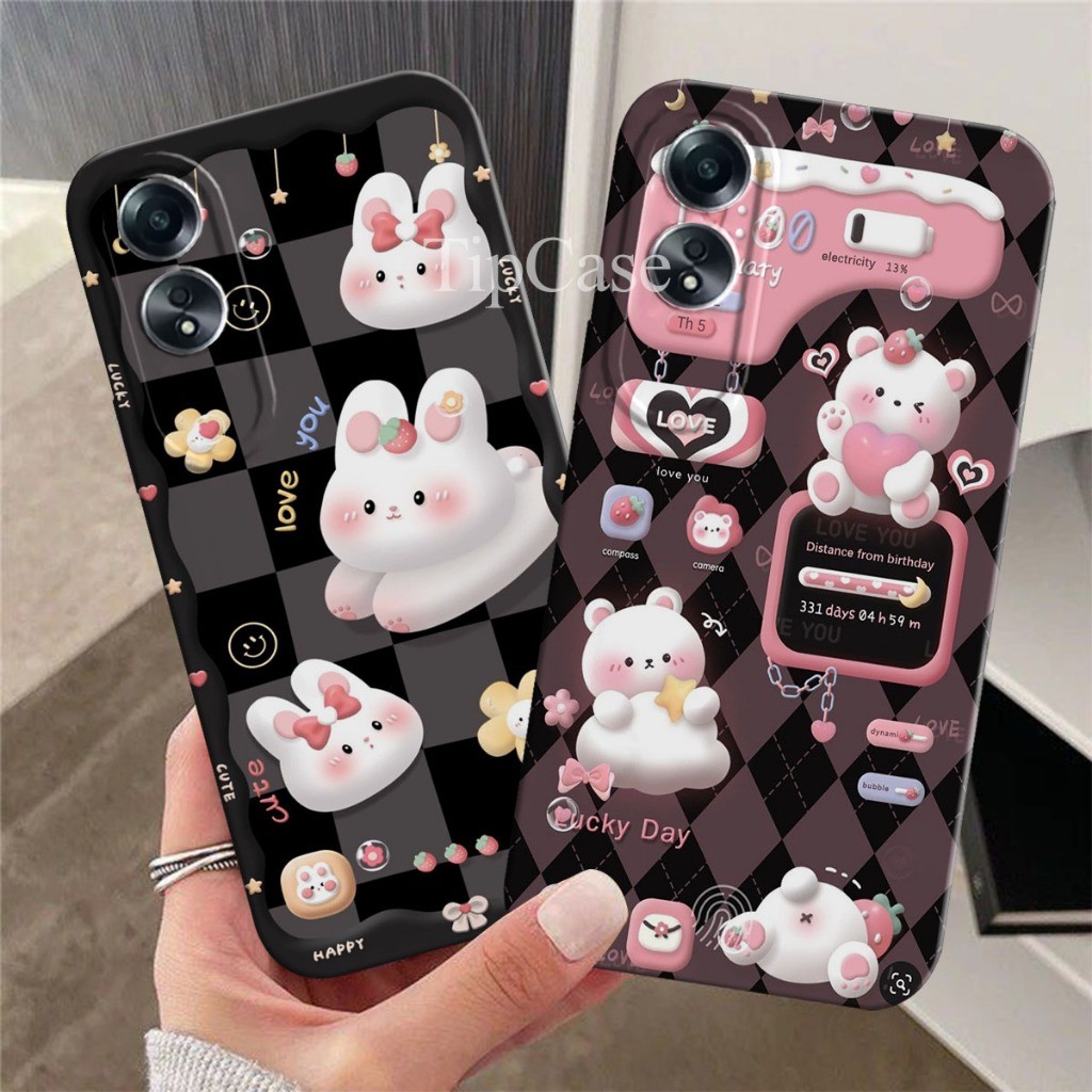 Jual Cassing Hp Oppo A60 A18 A38 A17 A17K A58 A78 A79 A98 4G 5G Motif ...