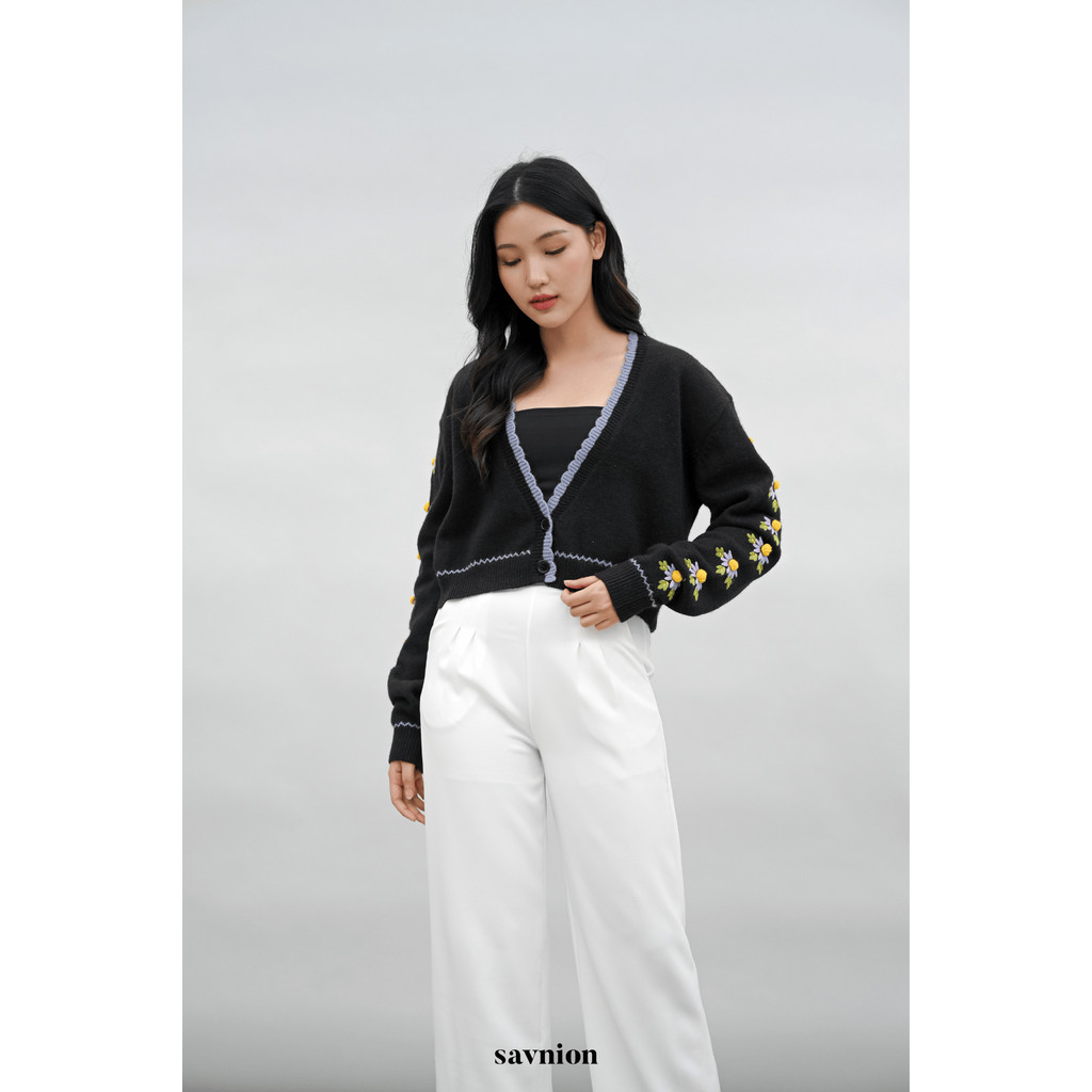 Jual Savnion - Josefa knit cardigan | Shopee Indonesia