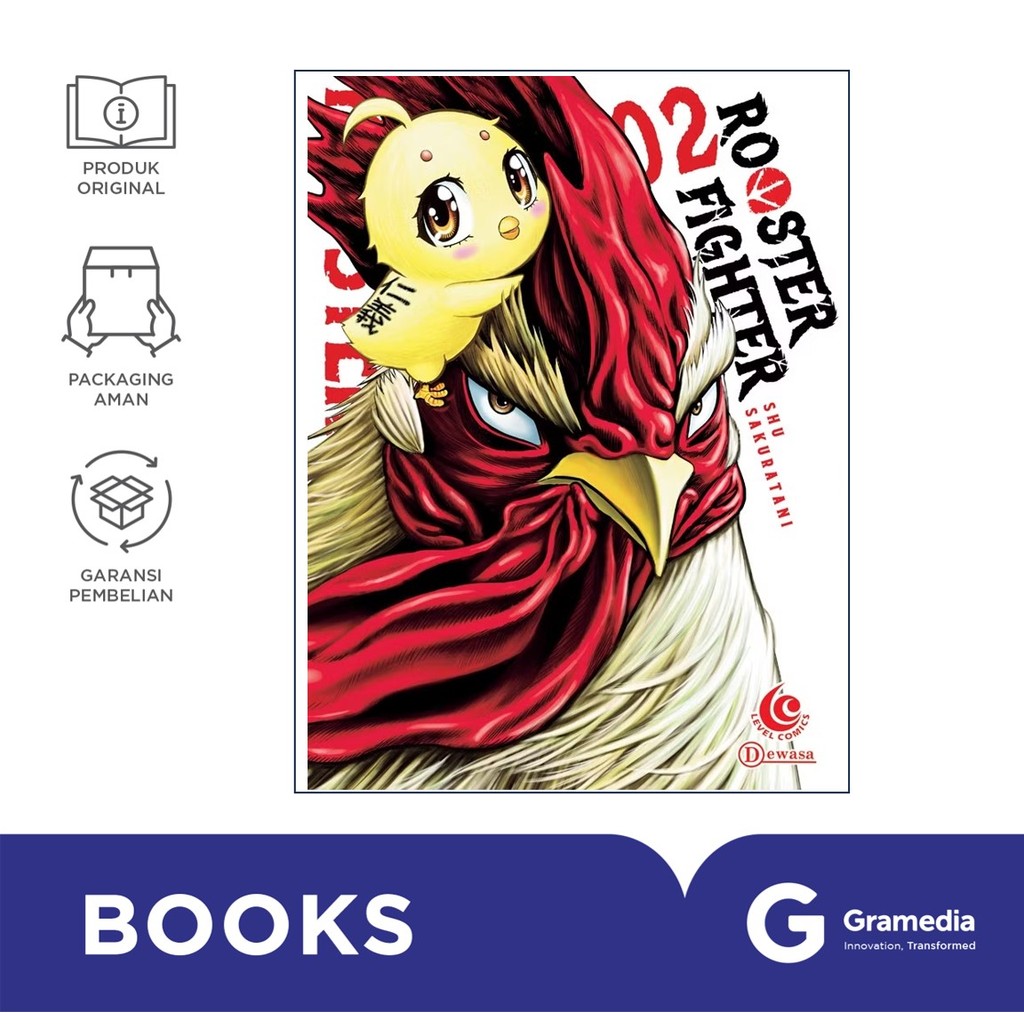 Jual Level Comic: Rooster Fighter 02 ( Shu Sakuratani ) | Shopee Indonesia