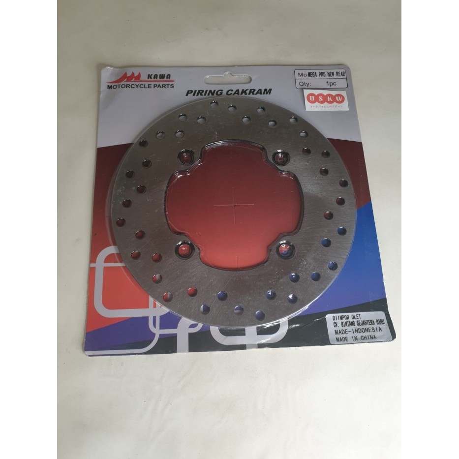 Jual Piringan Rem Cakram Disc Belakang MEGA PRO NEW Kawa | Shopee Indonesia