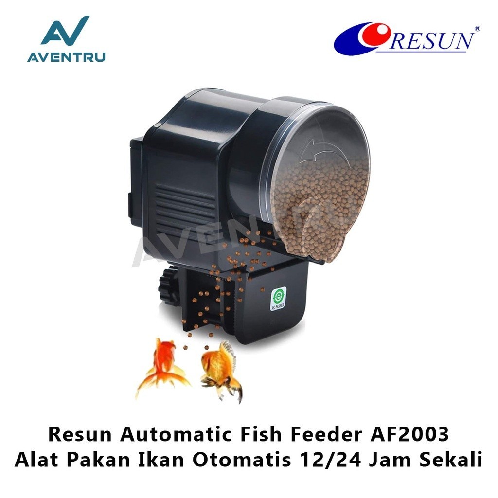 Jual Resun Auto Fish Feeder Mesin Alat Pemberi Makan Pakan Ikan Otomatis | Shopee Indonesia