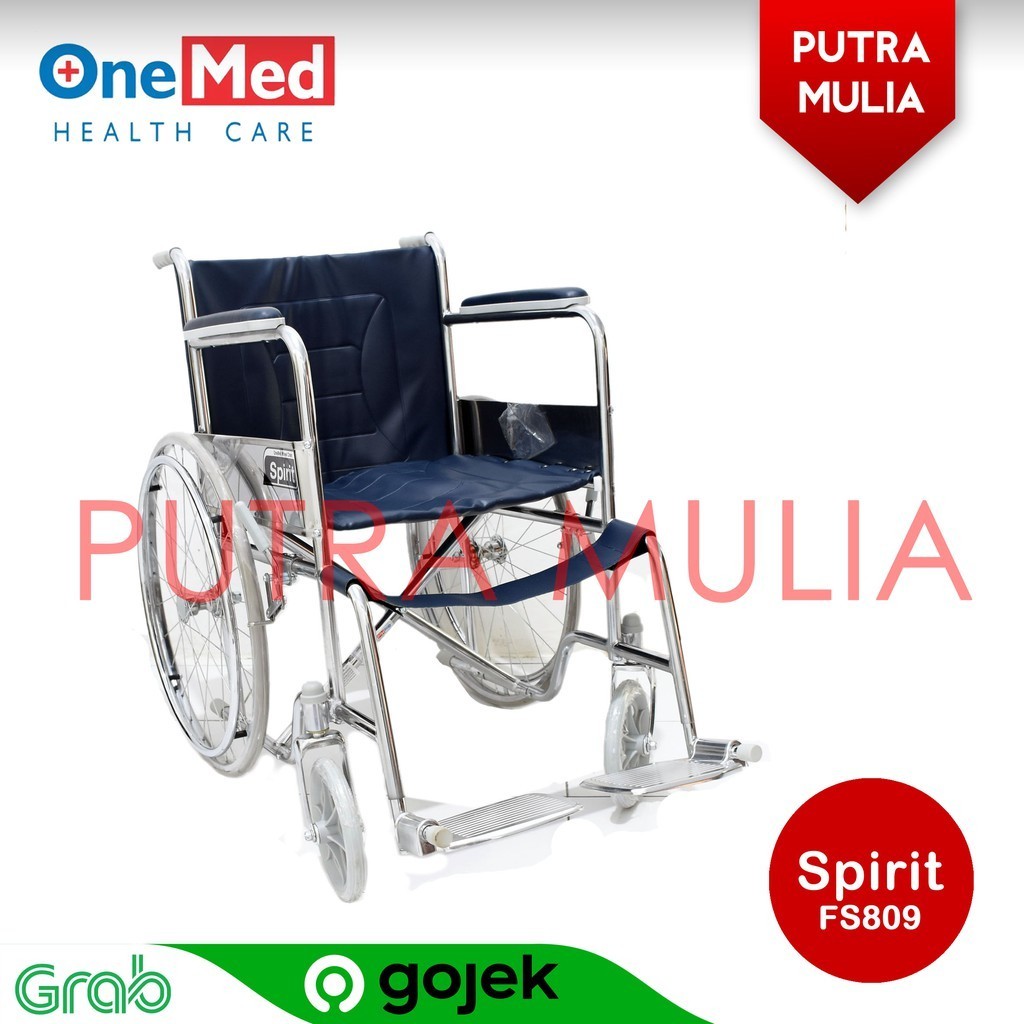 Jual Kursi Roda OneMed Spirit FS809 Standart | Shopee Indonesia