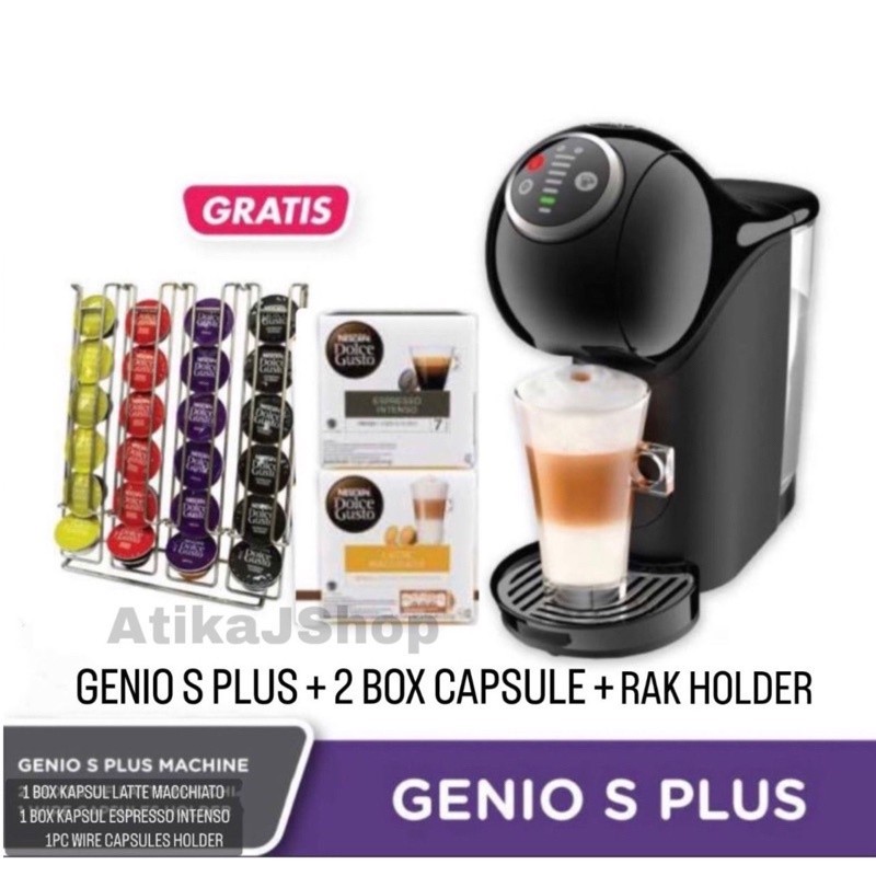 Jual PAKET PROMO Bundling Nescafe Dolce Gusto Genio S Plus - GARANSI ...